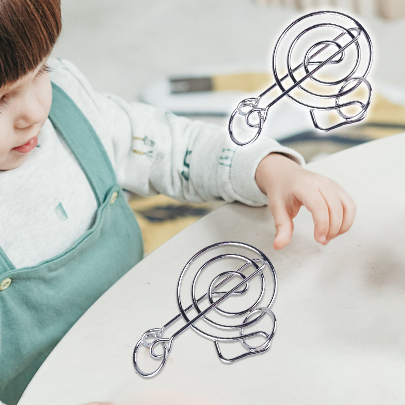 Metal Wire Puzzles - Educational and Entertaining – munichsunny